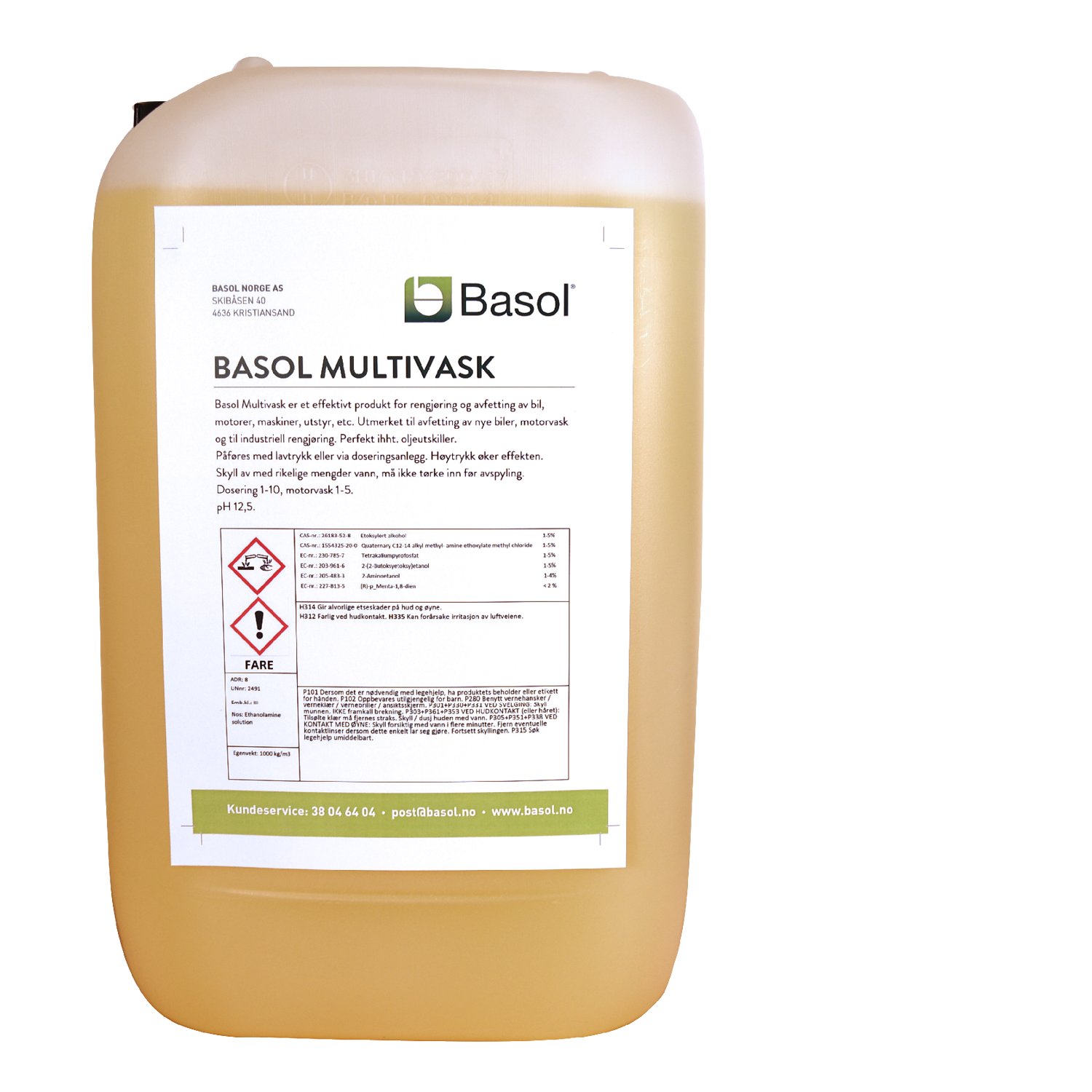 Multivask - Rengjøring og avfetting av bil, motor og maskiner - Basol