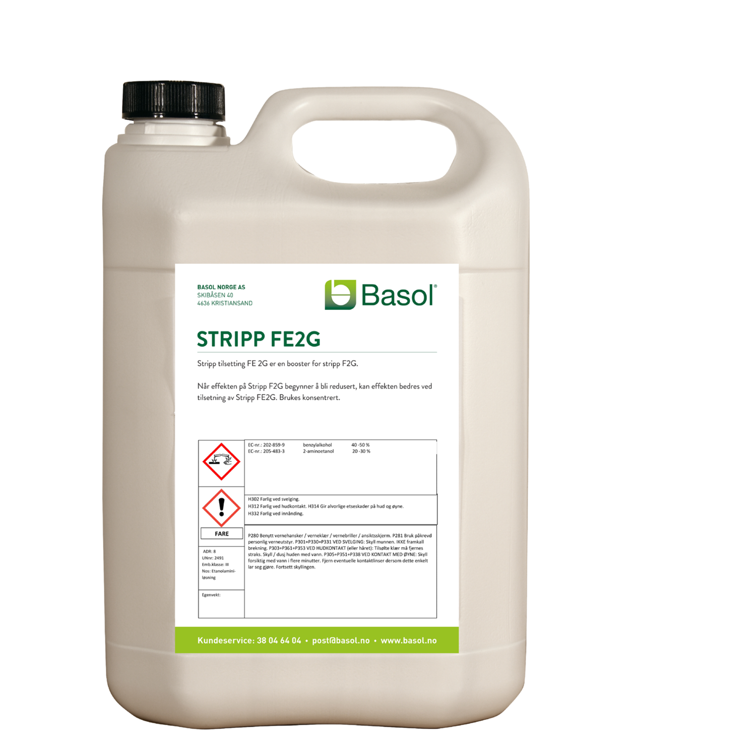 Avfetter og vask i ett produkt - Vaskemiddel med white spirit - Basol