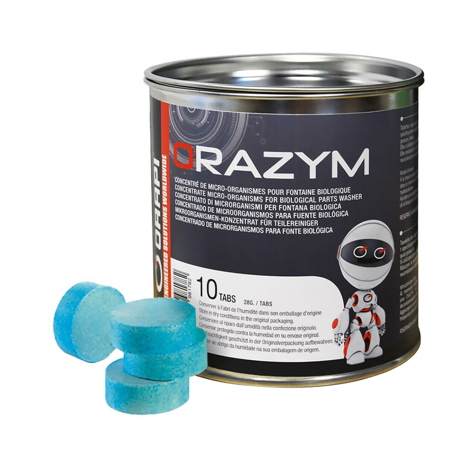 Mikroorganiske tabletter for delevasker - Basol