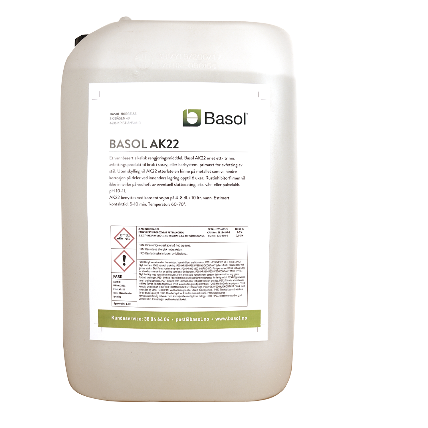 Delevasker - Se vårt utvalg av alkalisk rengjøringsmiddel - Basol